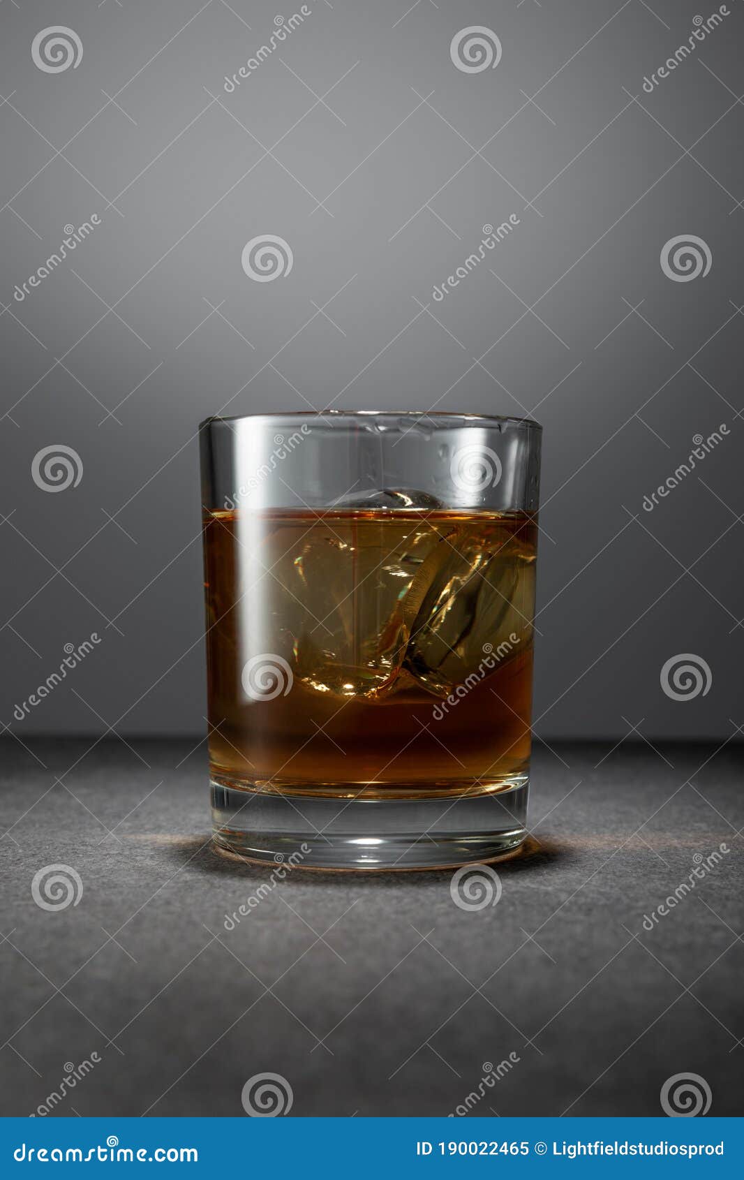 Ice Cubes in Alcohol Drink on Stock Image - Image of frozen, alcohol ...