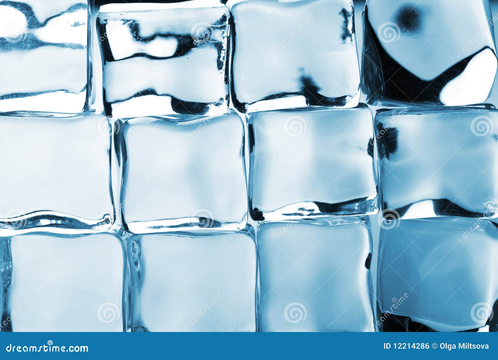 Ice cubes background stock photo. Image of nature, freeze - 12214286