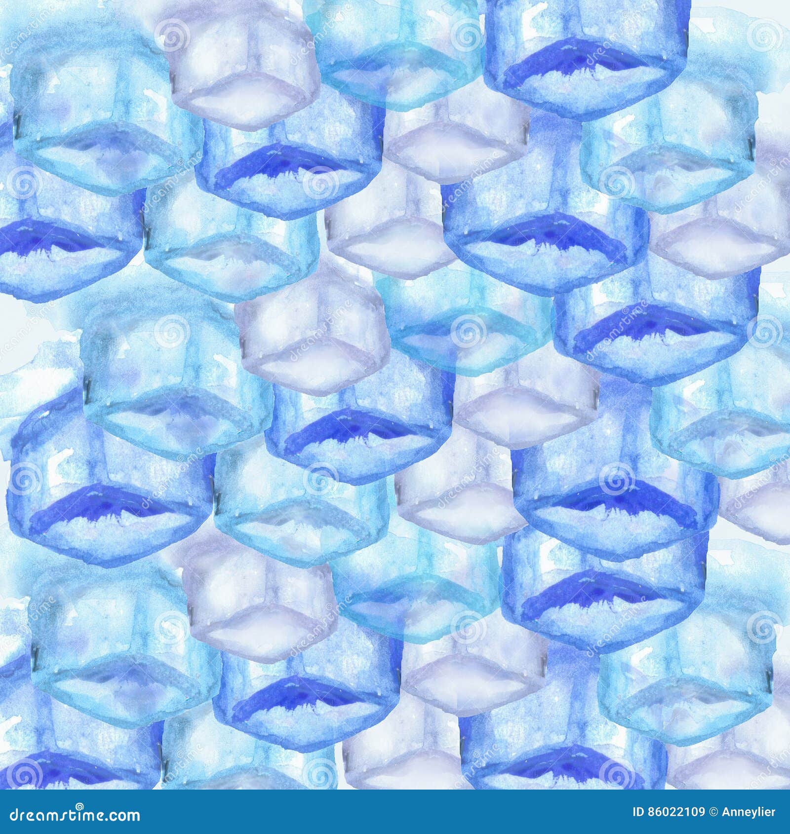 Ice cubes background stock illustration. Illustration of cube - 86022109