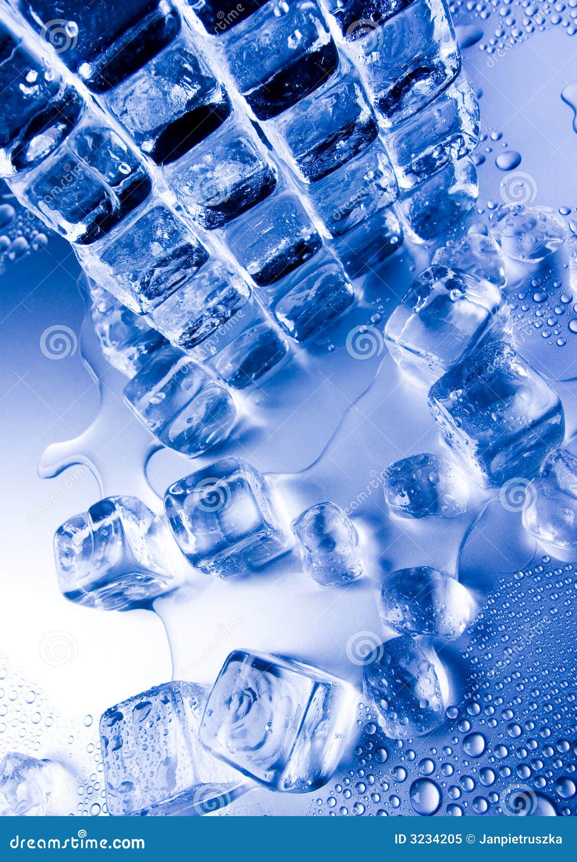Ice cubes backgrounds stock image. Image of melting, clear - 3234205