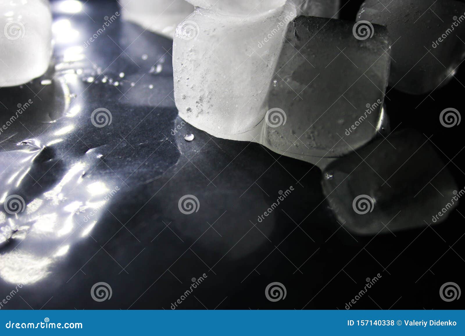 Big ice cubes stock photo. Image of arranged, beautiful - 157140338
