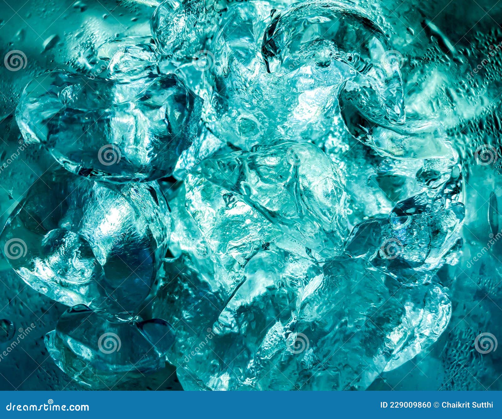 Ice Cubes Feel Fresh on Hot Days Background Stock Photo - Image of ...