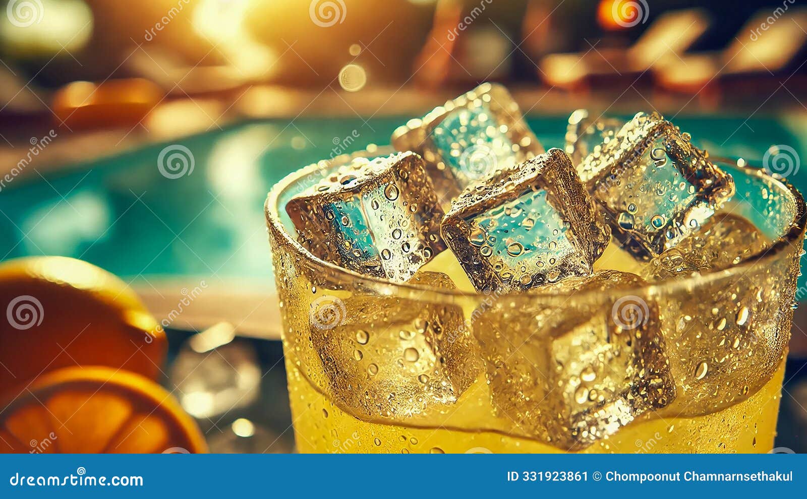 Ice Cubes in a Glass of Lemonade Stock Illustration - Illustration of ... Ice Cubes in a Glass of Lemonade Stock Illustration - Illustration of ...