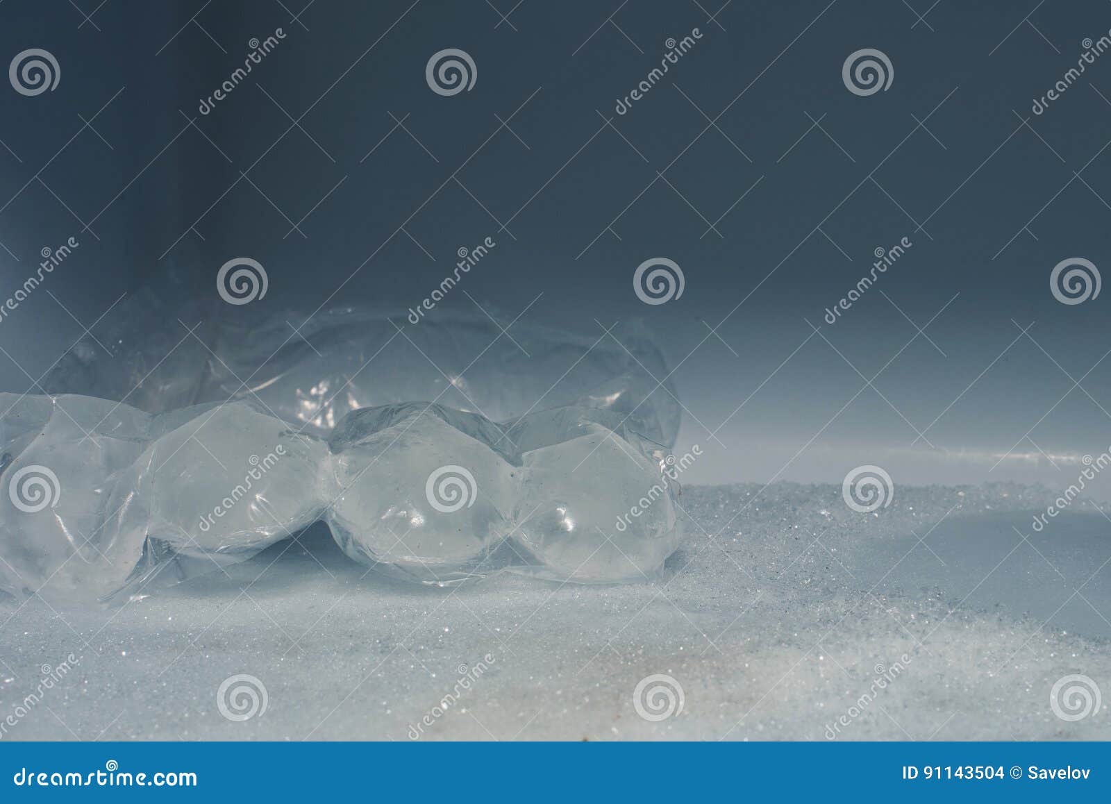 Ice cubes in the package stock photo. Image of path, cube - 91143504