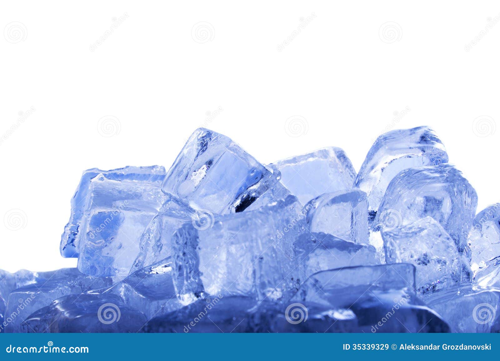 Ice cubes stock image. Image of indoors, white, cube - 35339329