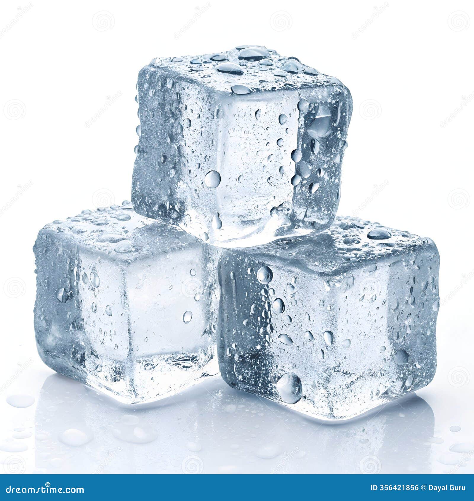 Ice Cubes Stacked stock illustration. Illustration of refreshing ...