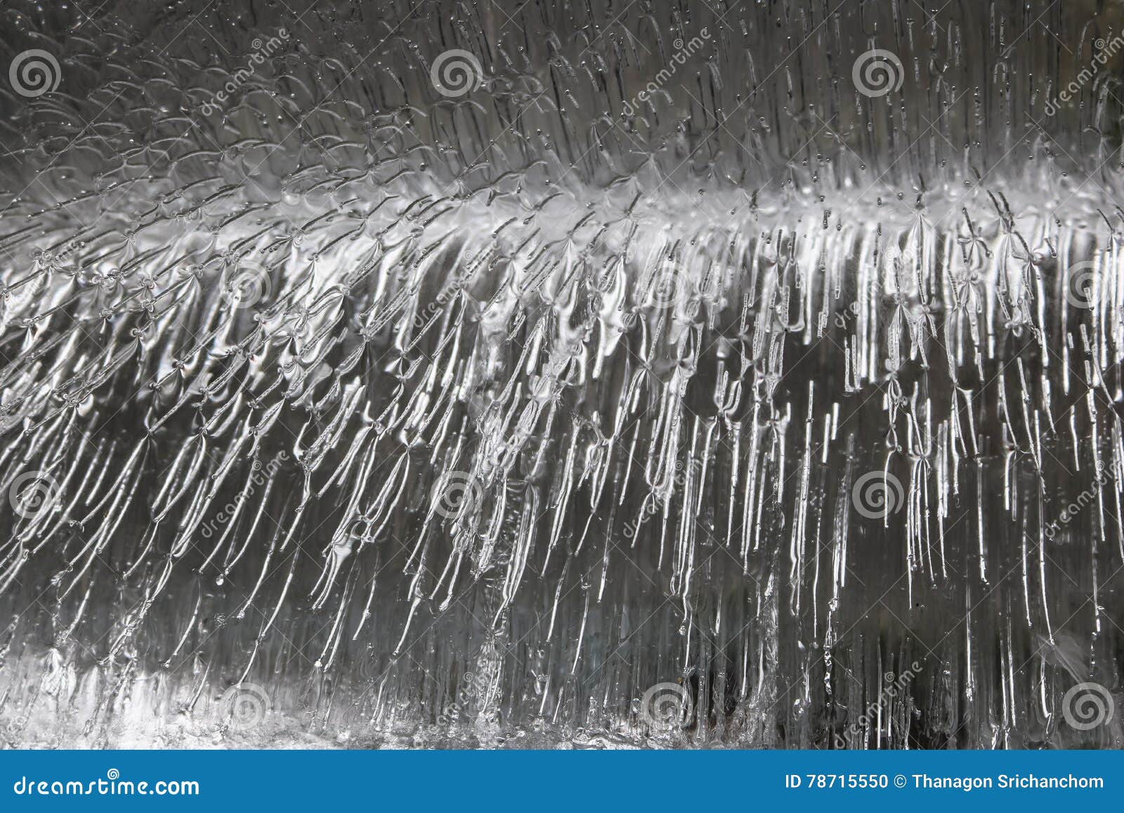 Ice Cubes Surface and Lines Inside. Stock Photo - Image of drop, close ...