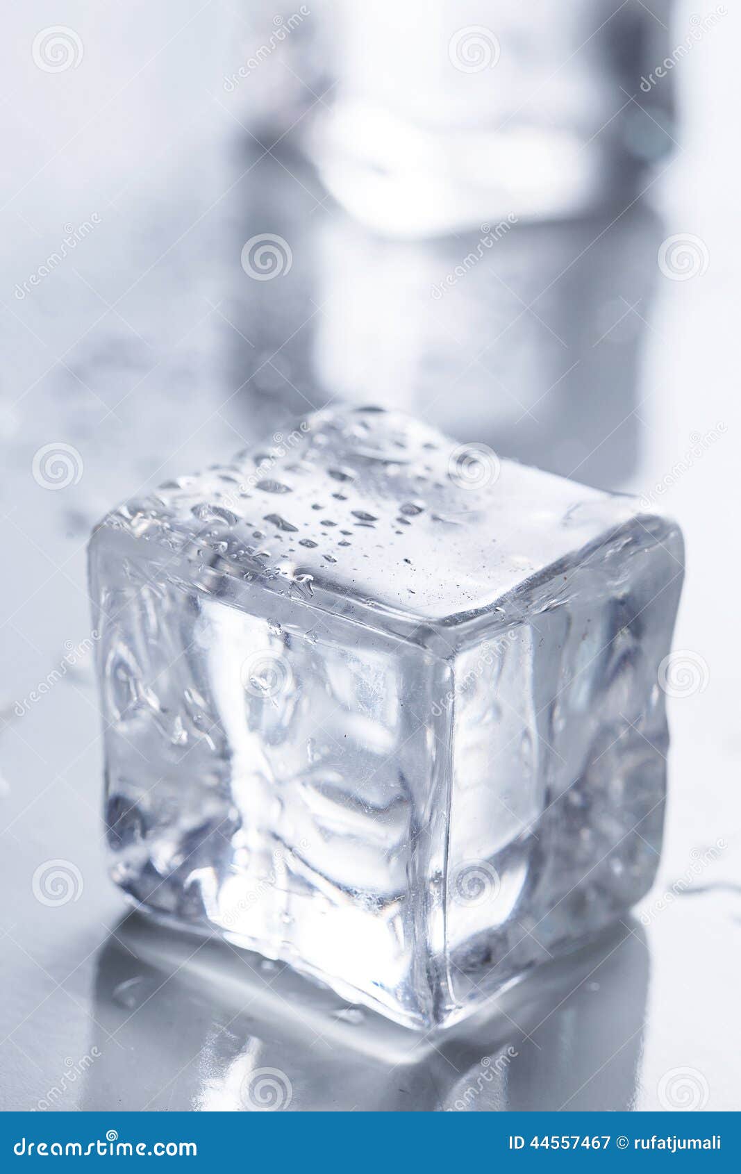 Ice cubes on the table stock image. Image of frost, drop - 44557467