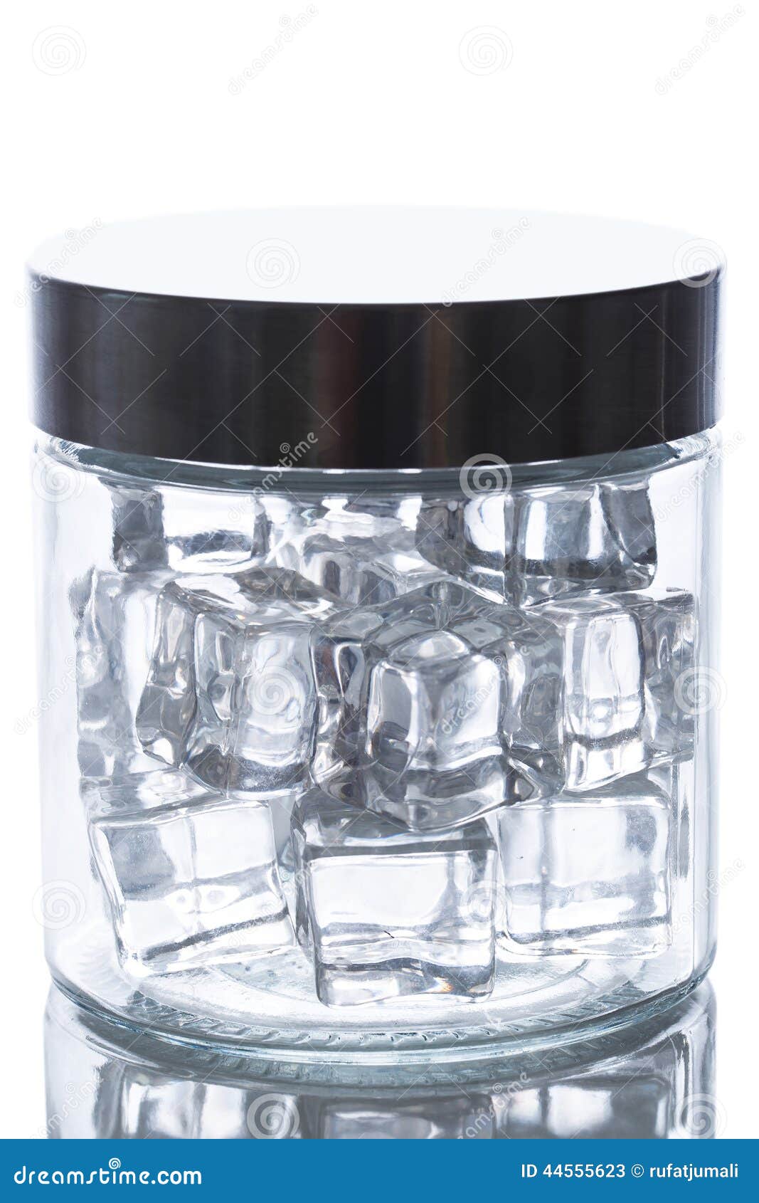 Ice cubes on the table stock image. Image of cold, refrigerator - 44555623