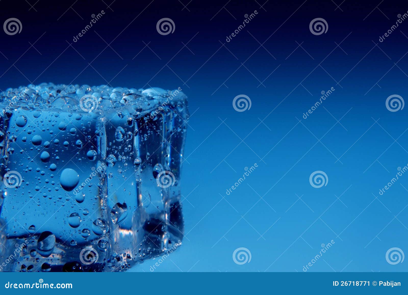Ice Cubes with Water Drops Background Stock Image - Image of droplets ...