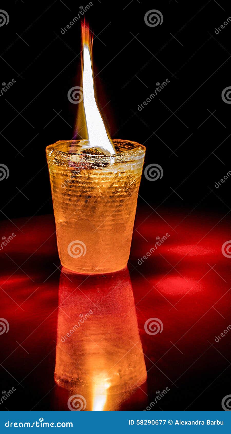 Ice cup on fire stock image. Image of white, background - 58290677
