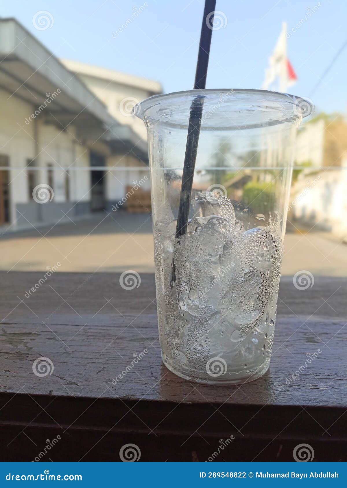 Ice in a cup stock photo. Image of summer, finished - 289548822