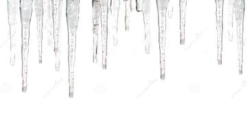 Ice cycles stock photo. Image of winter, water, clear - 18126032