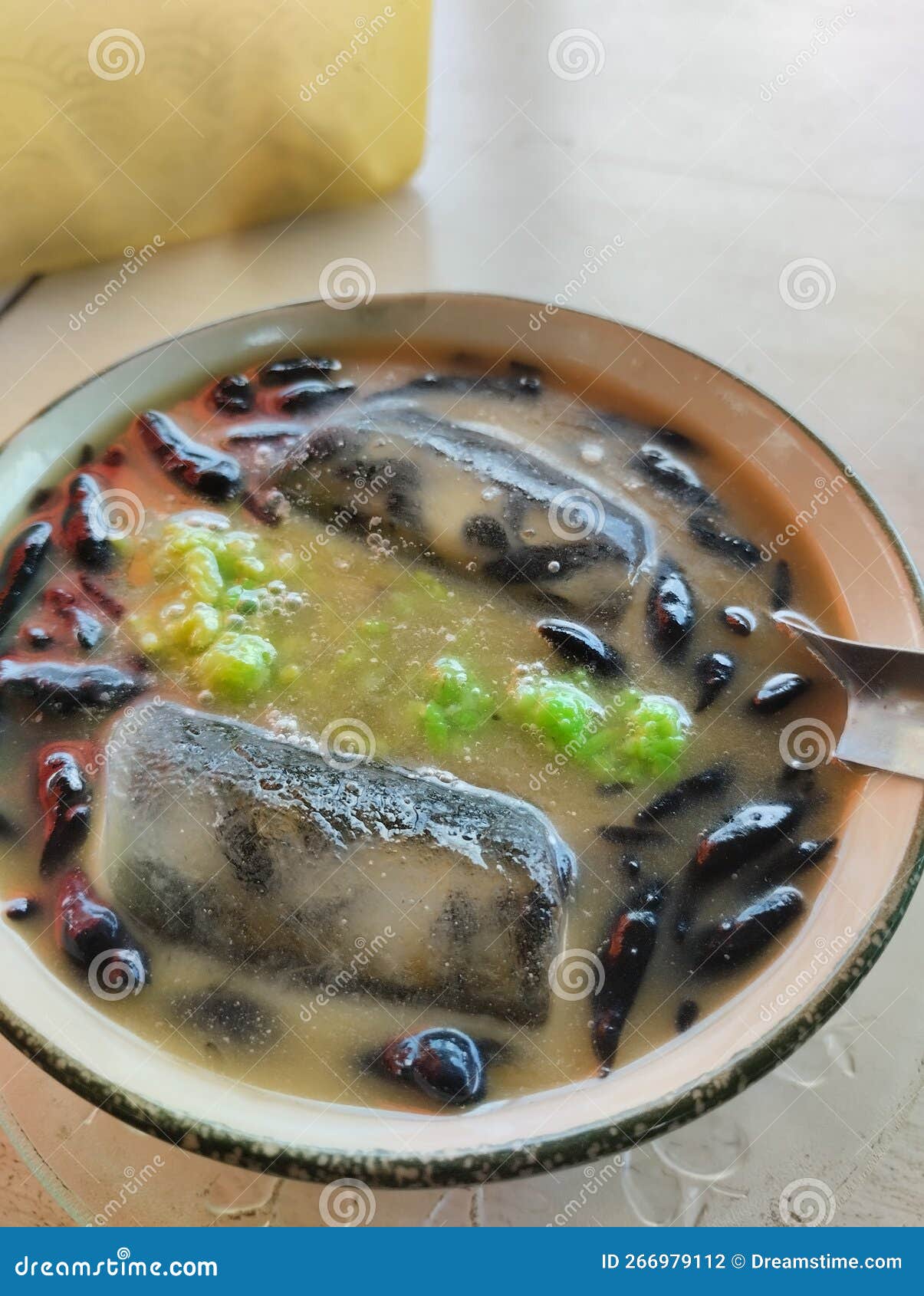 Ice Dawet Tradisional Food from Java Stock Photo - Image of streetlight ...