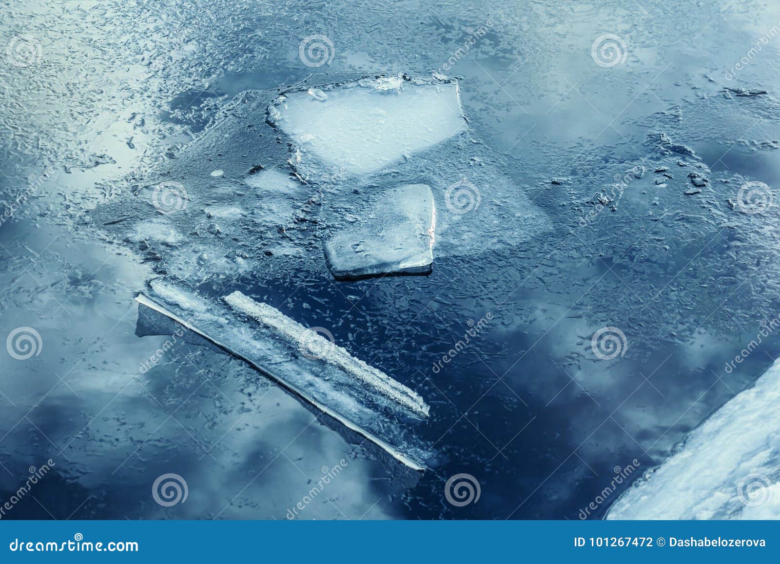 Amazing ice in deep water stock photo. Image of outdoors - 101267472