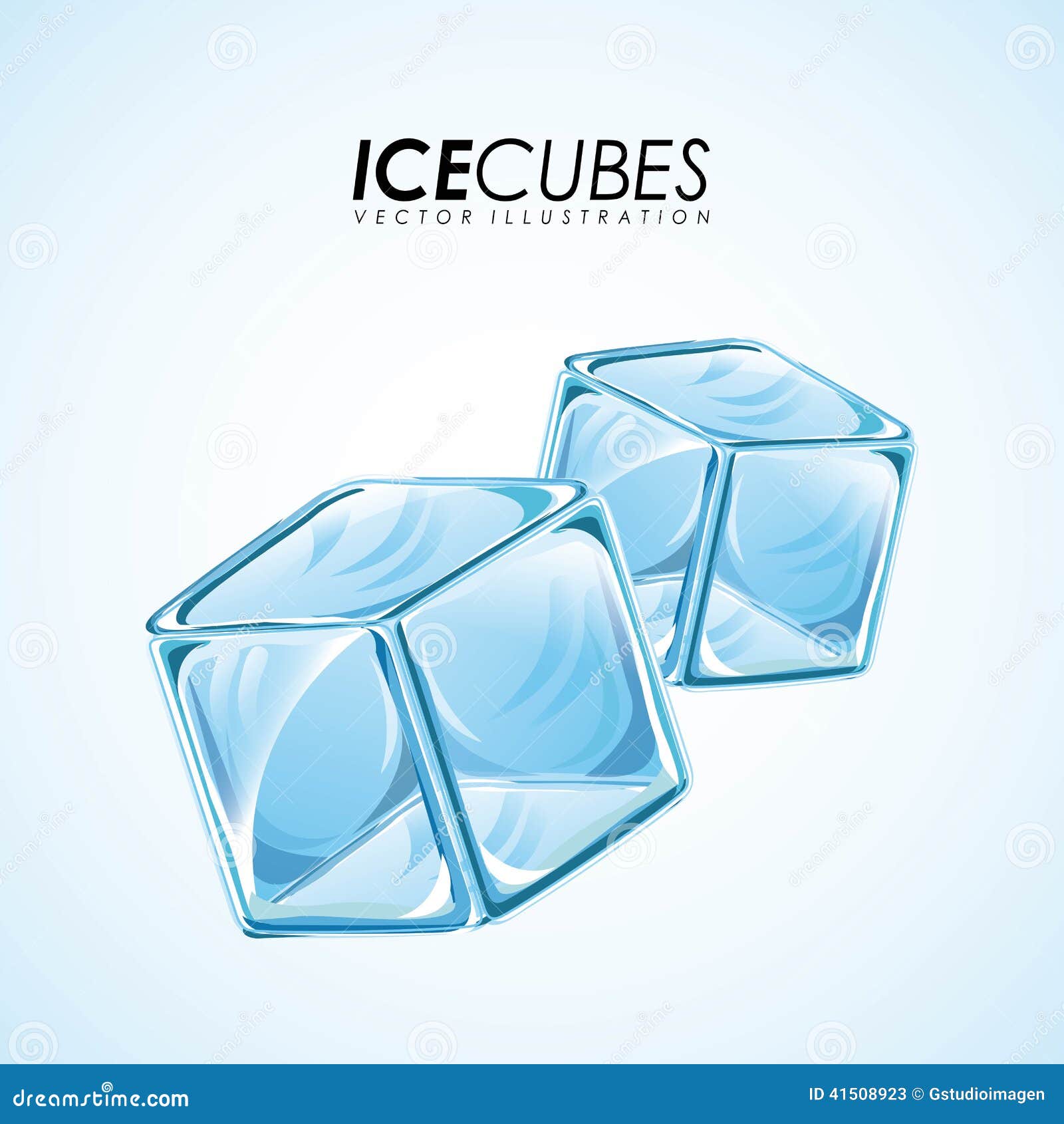 Ice design stock vector. Illustration of clear, cool - 41508923