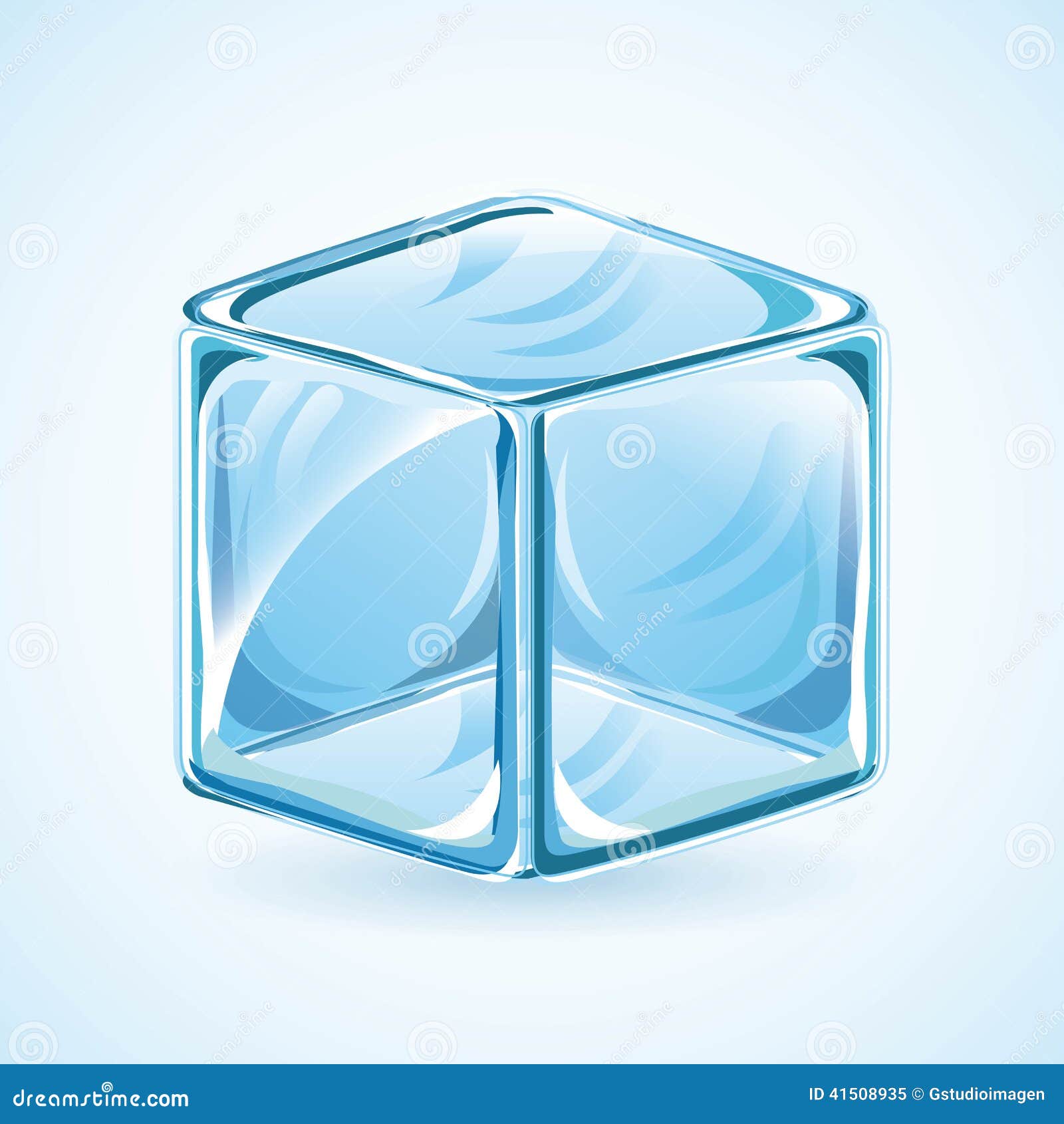 Ice design stock vector. Illustration of water, vector - 41508935