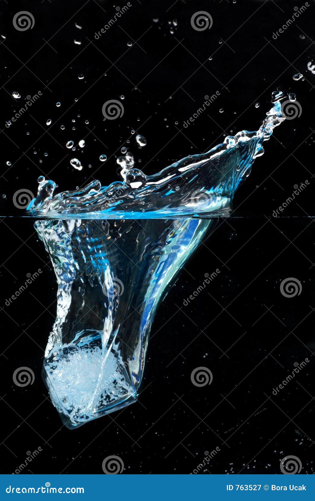 Ice drop stock image. Image of flow, frozen, drop, abstract - 763527