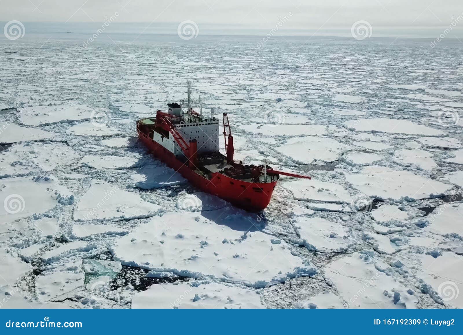 Ice-enpalled Naldo, Ice Breaking Ship Stock Image - Image of hokkaido ...