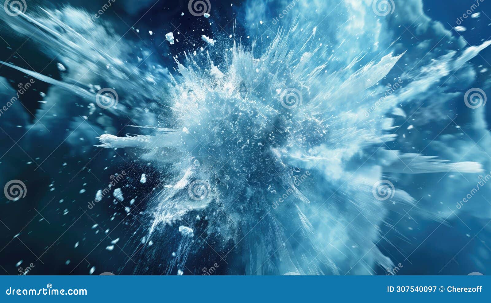 Ice explosion background stock image. Image of beverage - 307540097