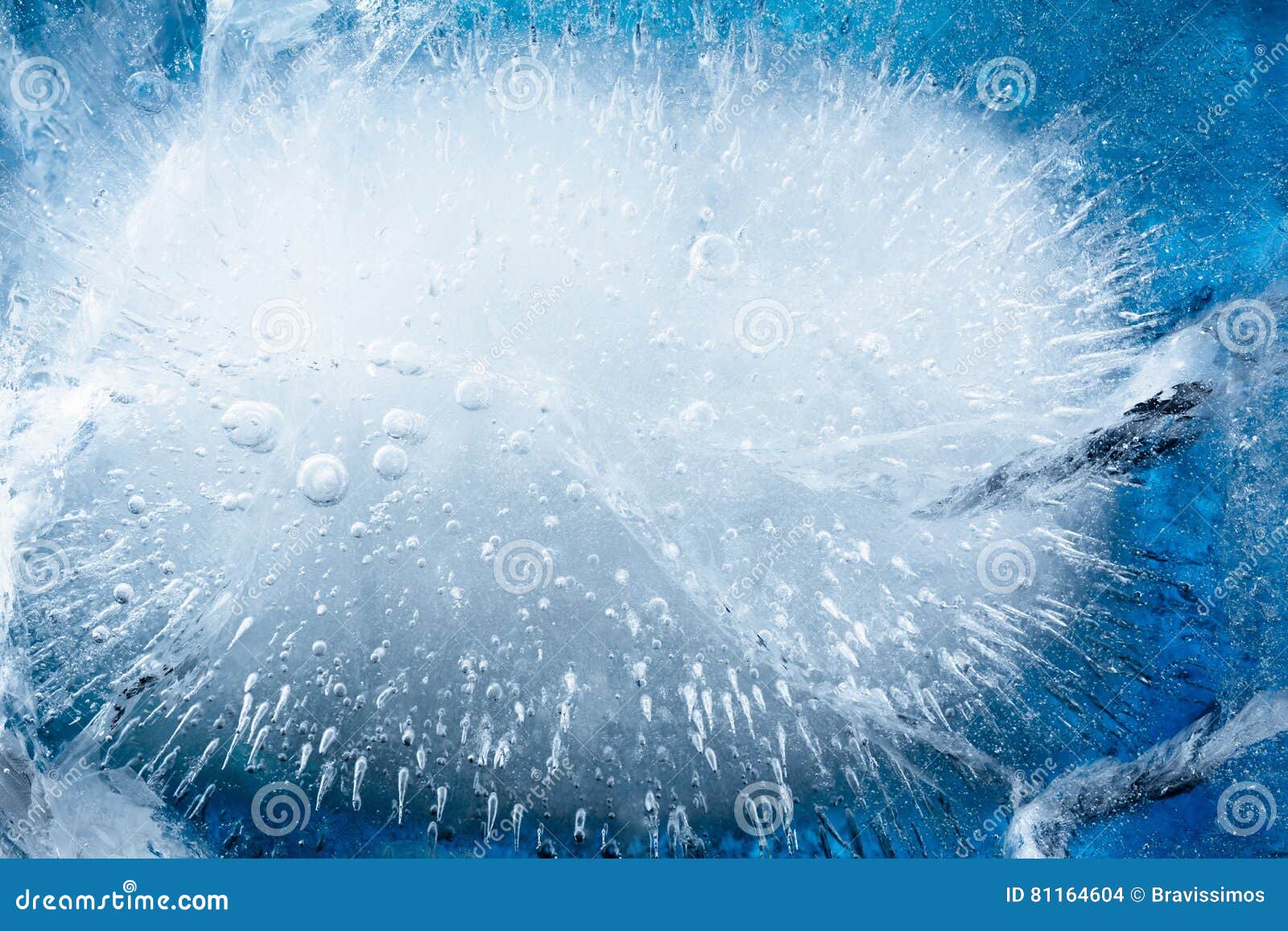 Ice Explosion Texture Background Stock Photo - Image of piece, cool ...