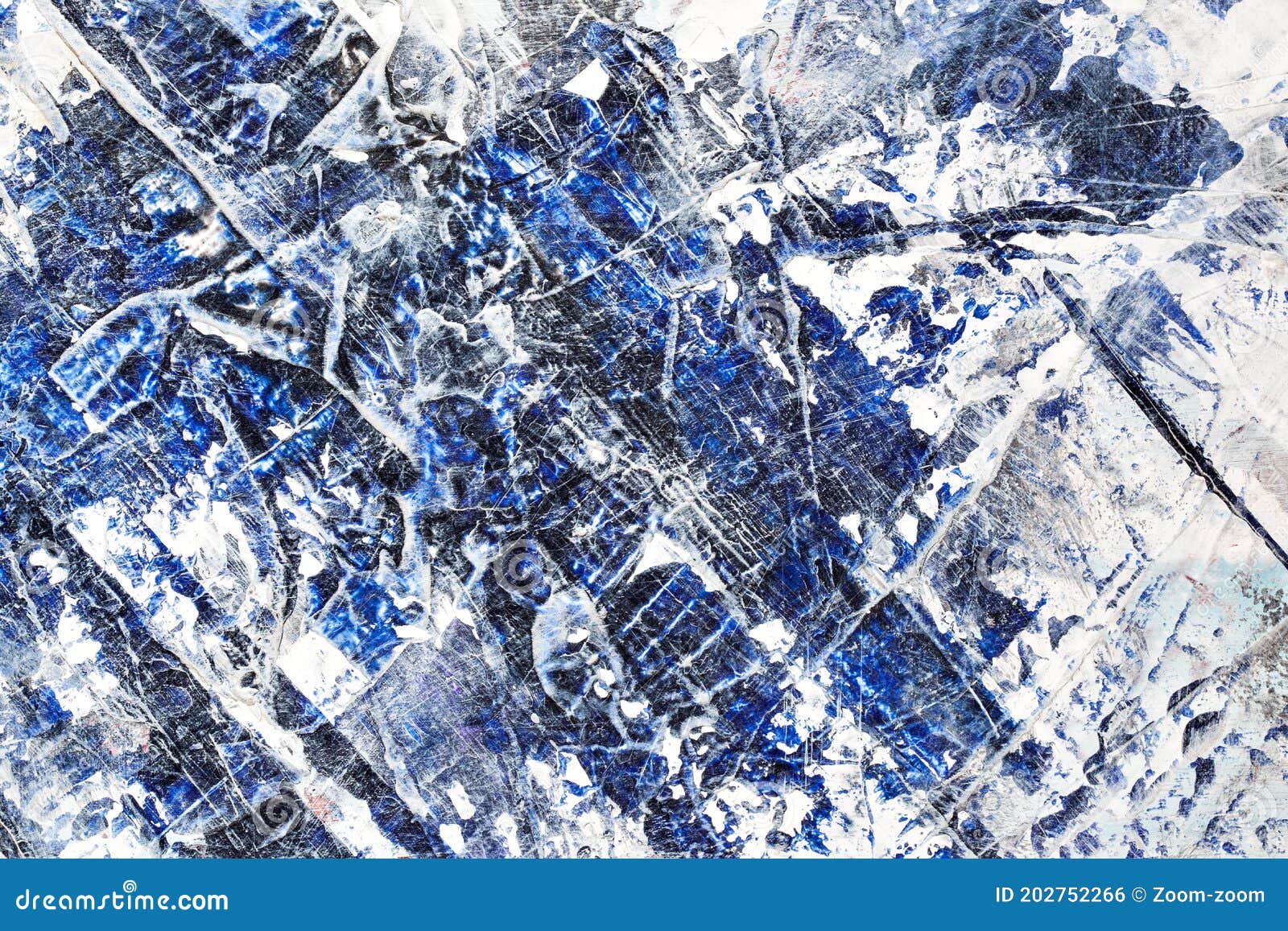 Ice - Expressive Blue Abstract Background Stock Photography ...