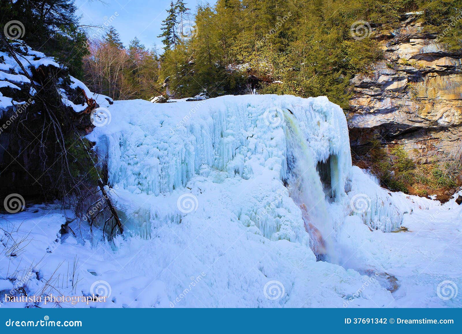 Ice fall stock photo. Image of river, time, water, fall - 37691342