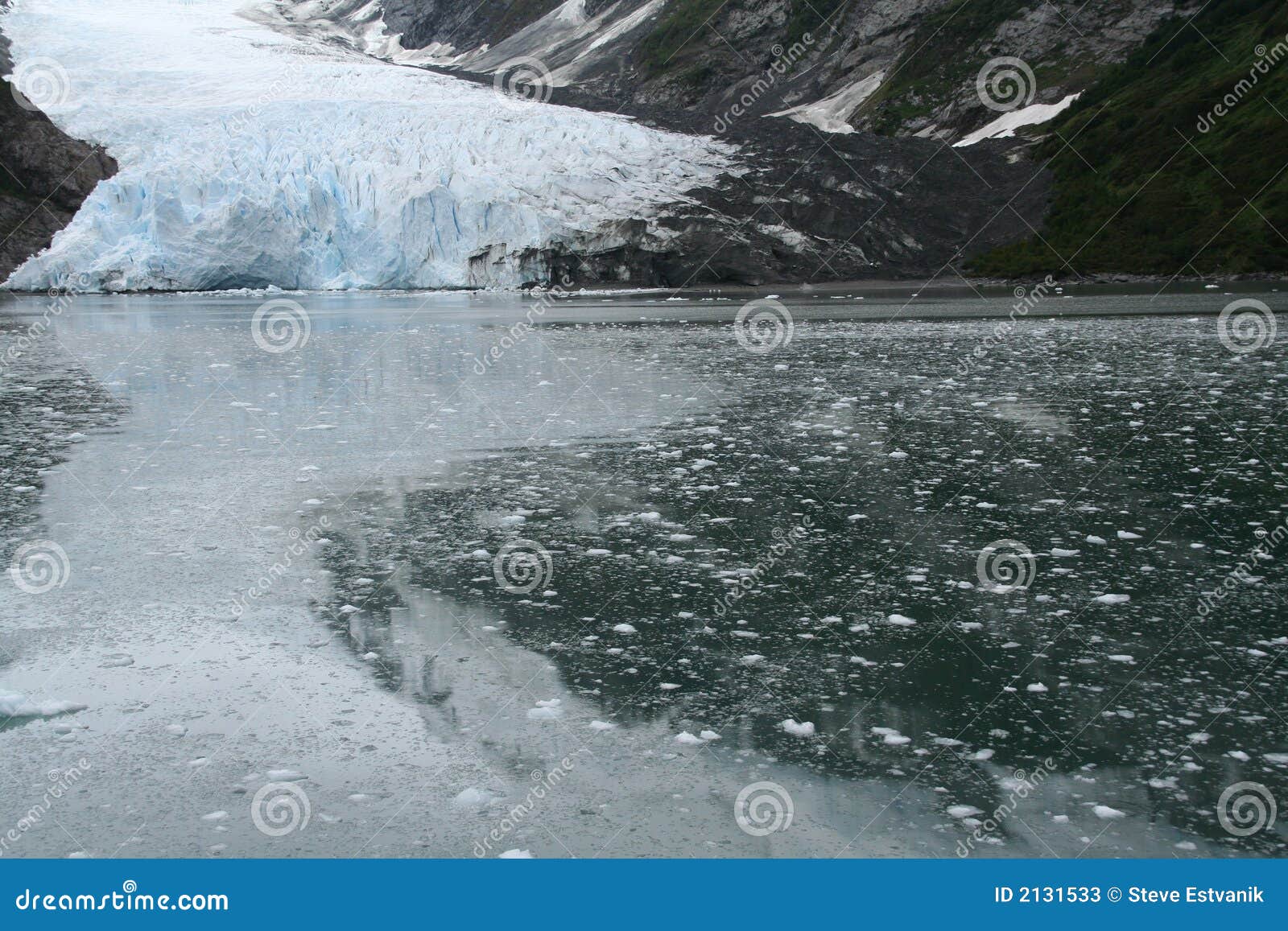 Ice fall from glacier, stock image. Image of antarctica - 2131533