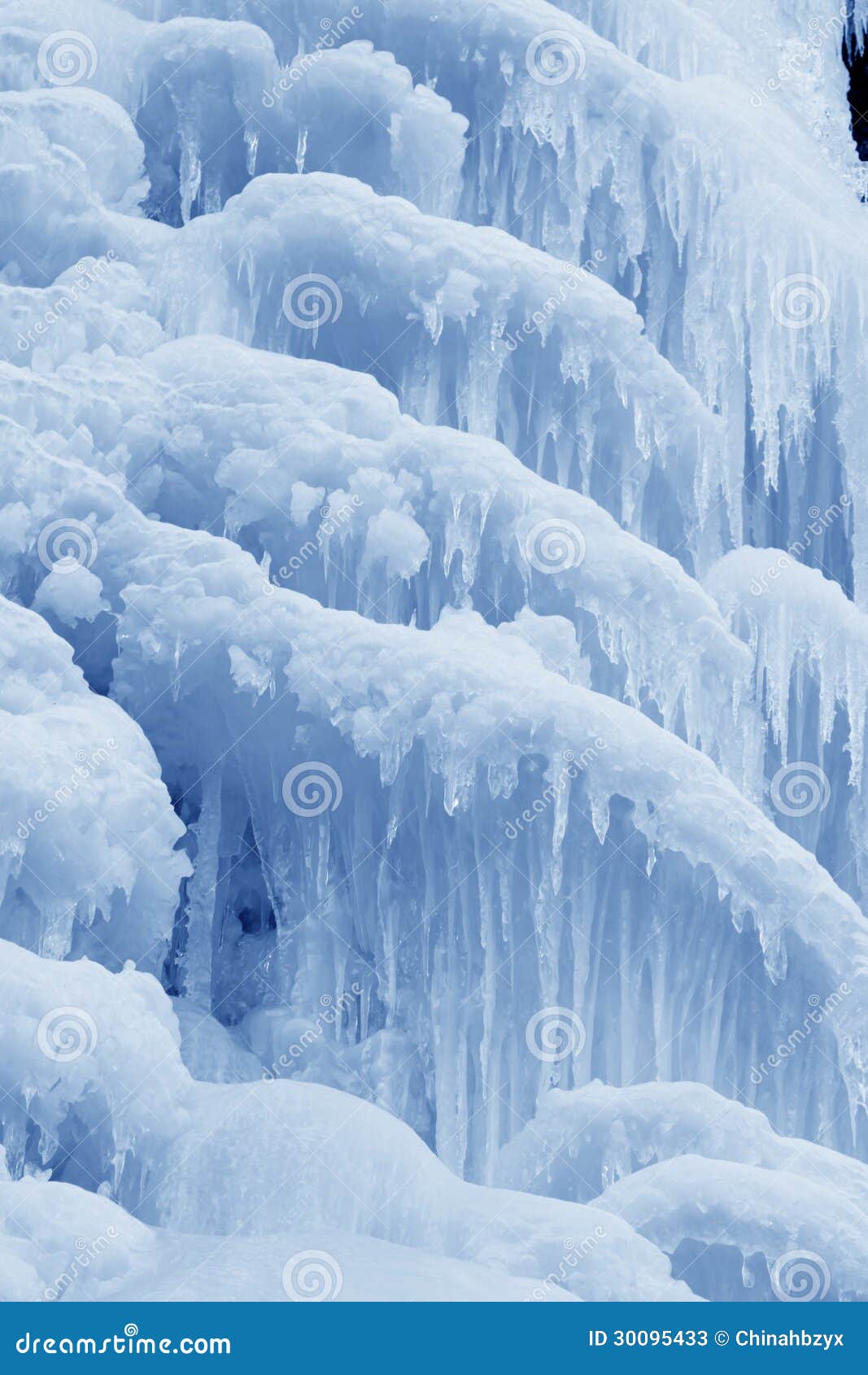 Ice-fall stock image. Image of frosting, frost, life - 30095433