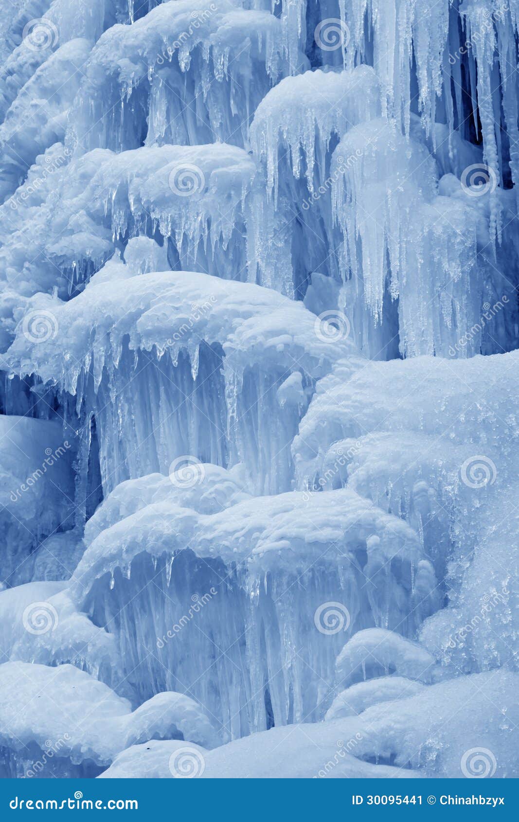 Ice-fall stock image. Image of shiny, climate, element - 30095441
