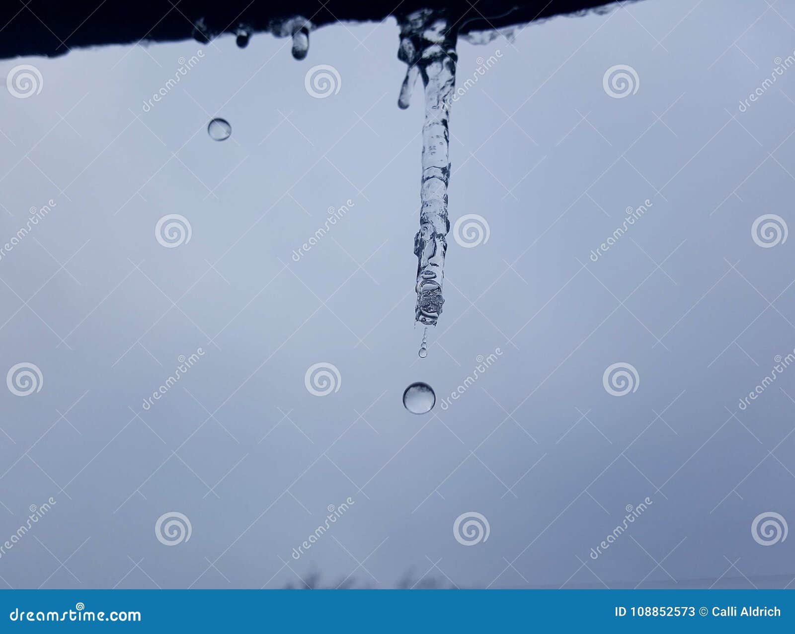 Ice falling droplets stock image. Image of droplets - 108852573