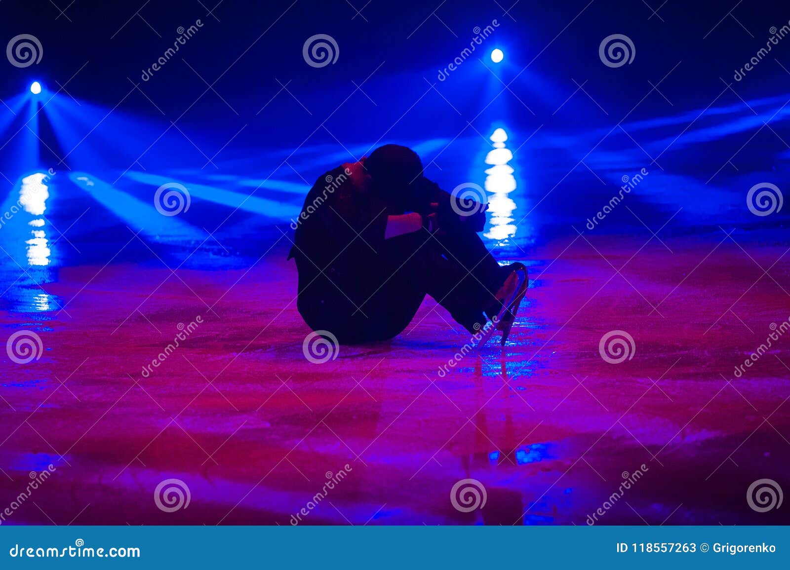 Ice figure skating stock image. Image of winner, perform - 118557263