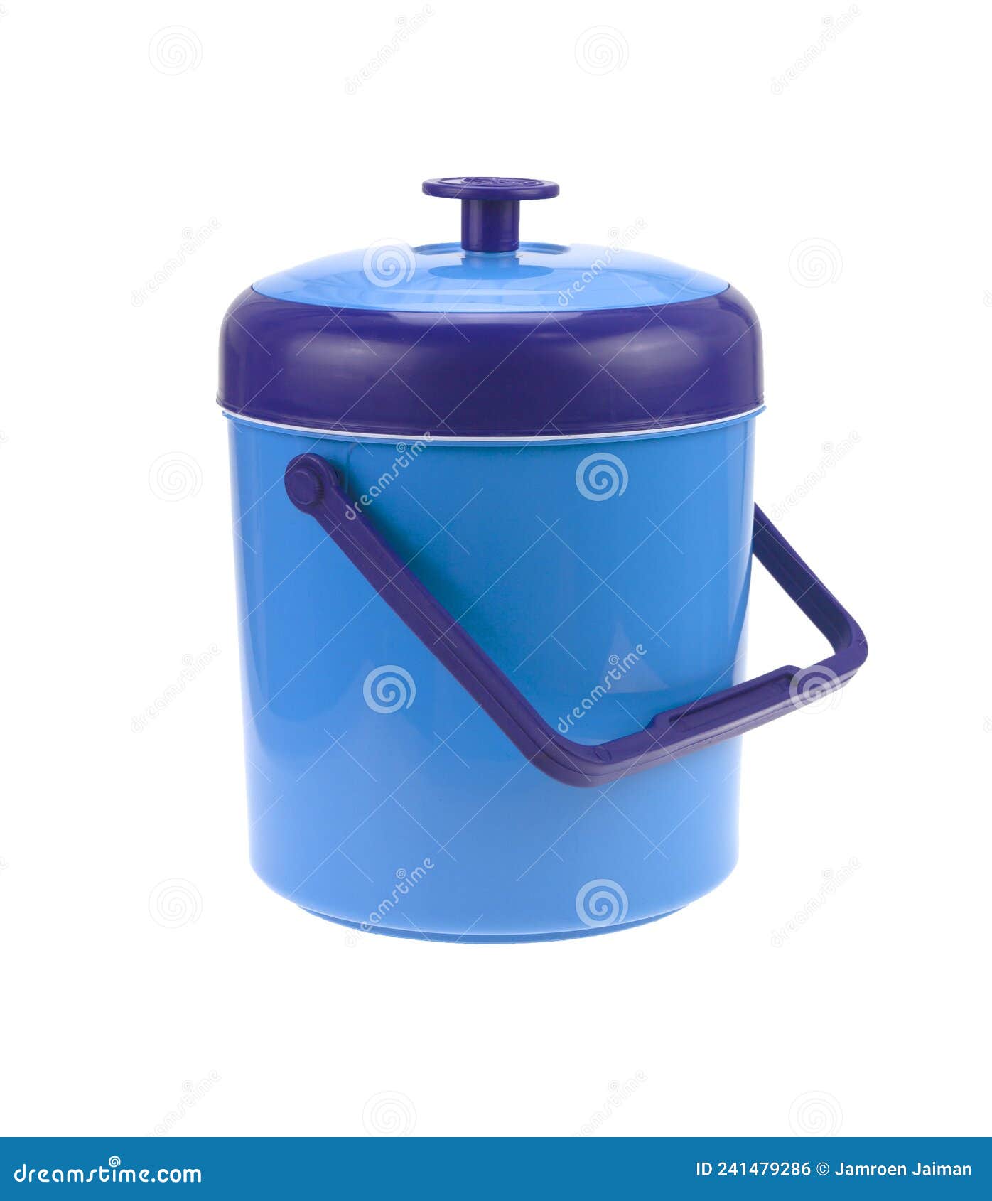 Ice Flask Isolated on White Background Stock Photo - Image of front ...