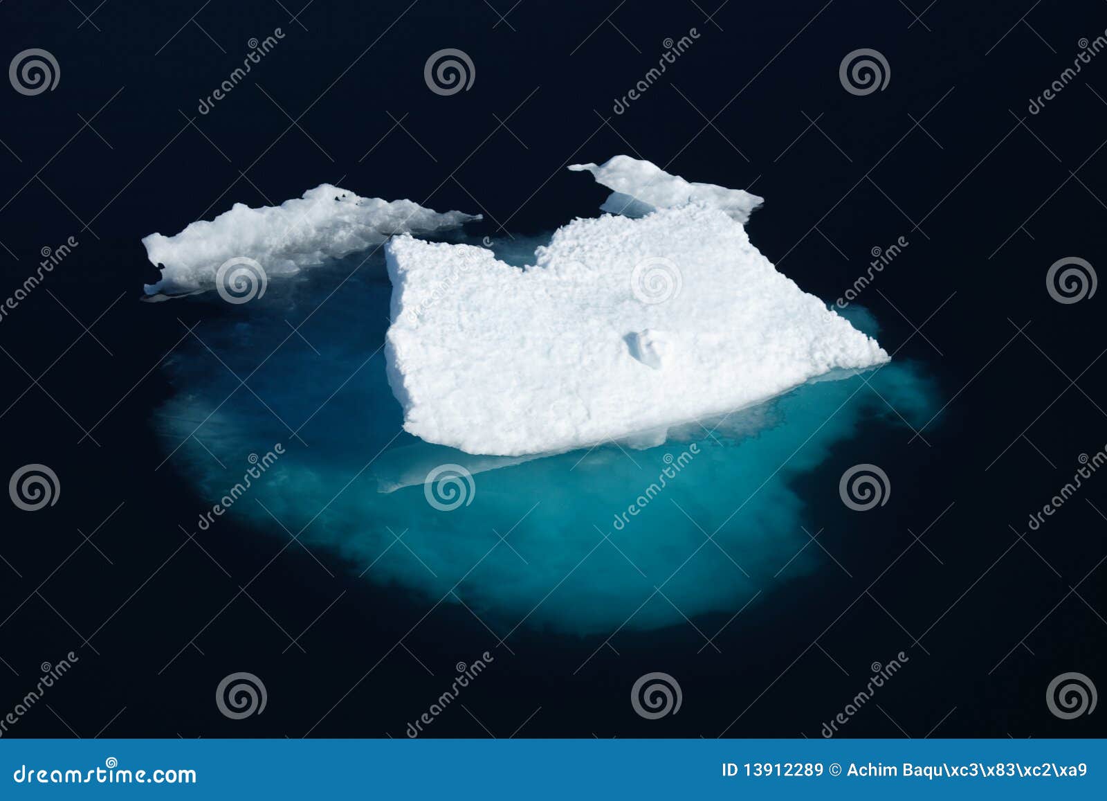 Ice floe stock image. Image of environment, luminescent - 13912289