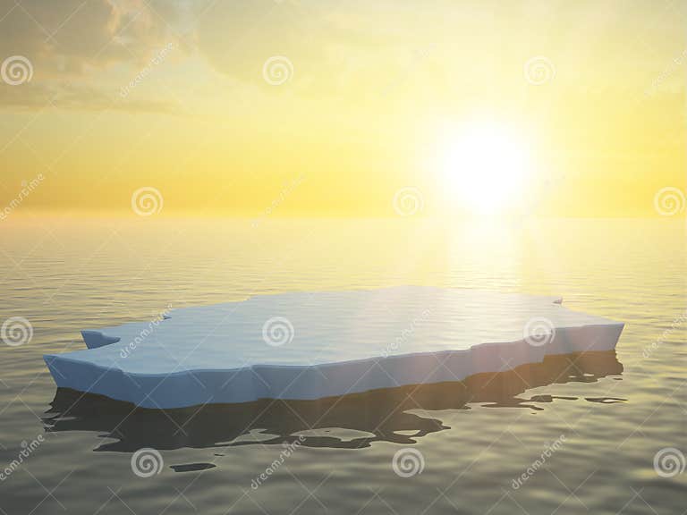 Ice floe stock image. Image of float, change, clear, arctic - 24077407