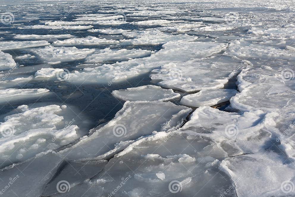 Ice floe stock image. Image of climate, nature, landscape - 64012761