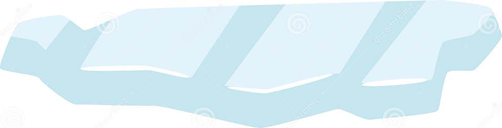 Ice Floe Icon stock illustration. Illustration of floe - 290244494