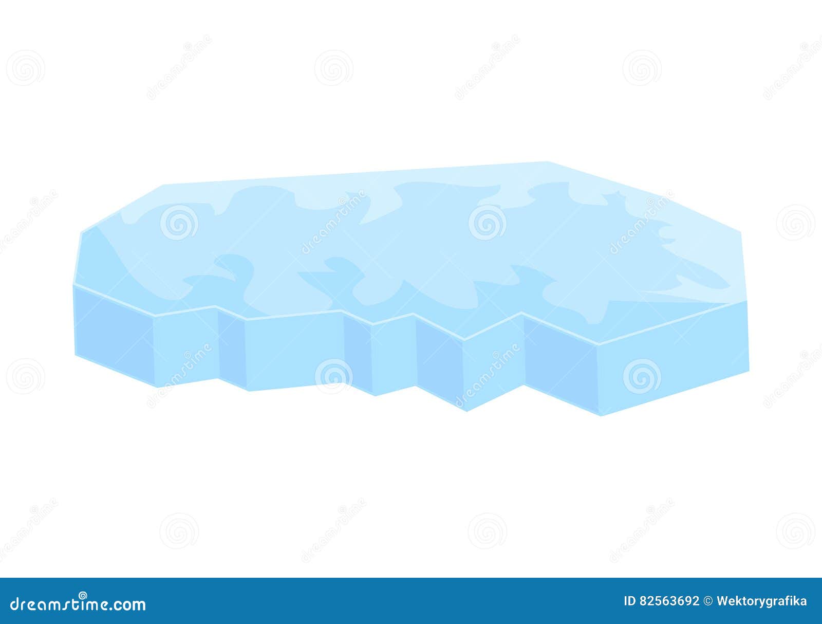 Ice Floe Vector Symbol Icon Design. Stock Vector - Illustration of ...
