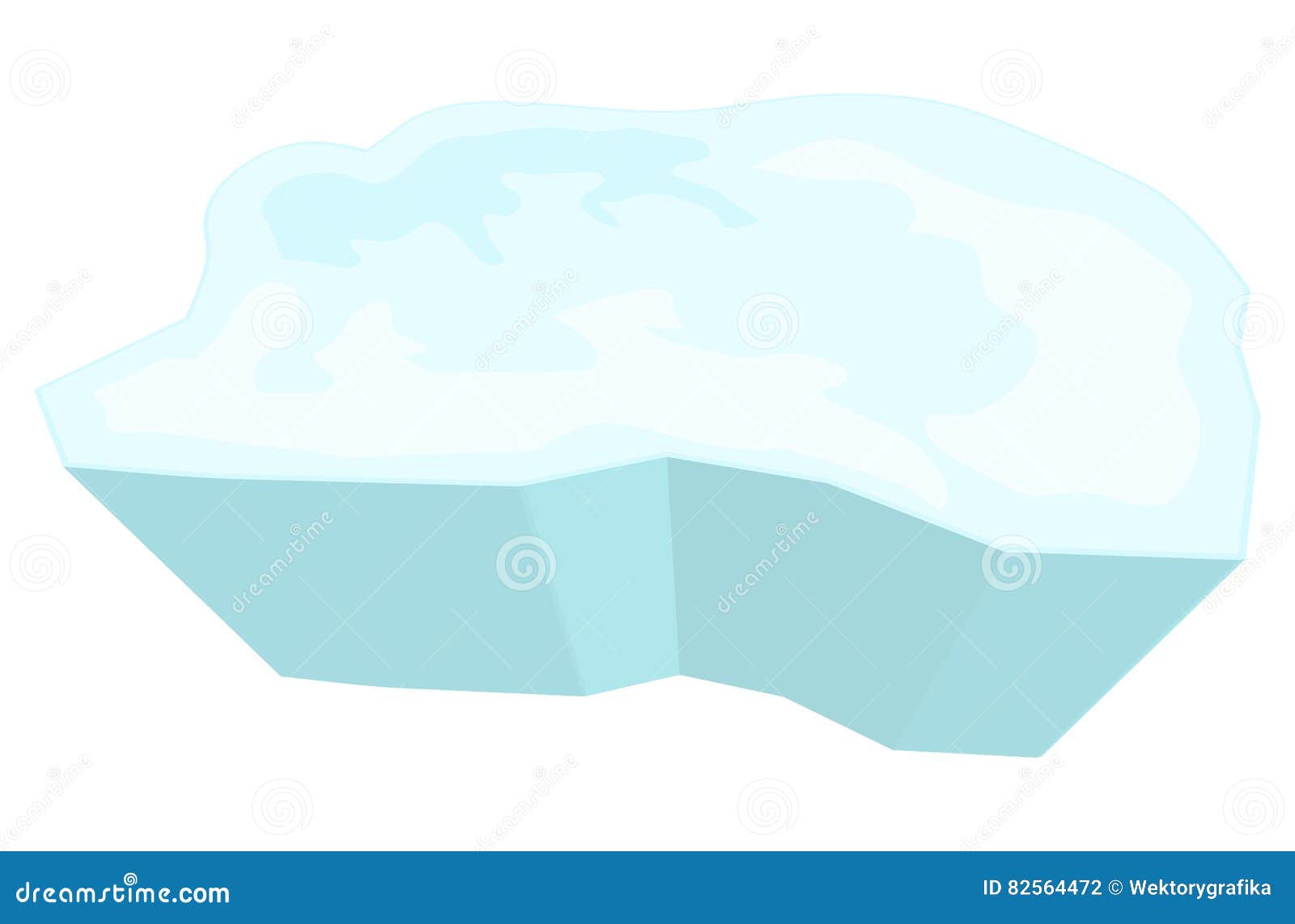 Ice Floe Vector Symbol Icon Design. Stock Vector - Illustration of ...