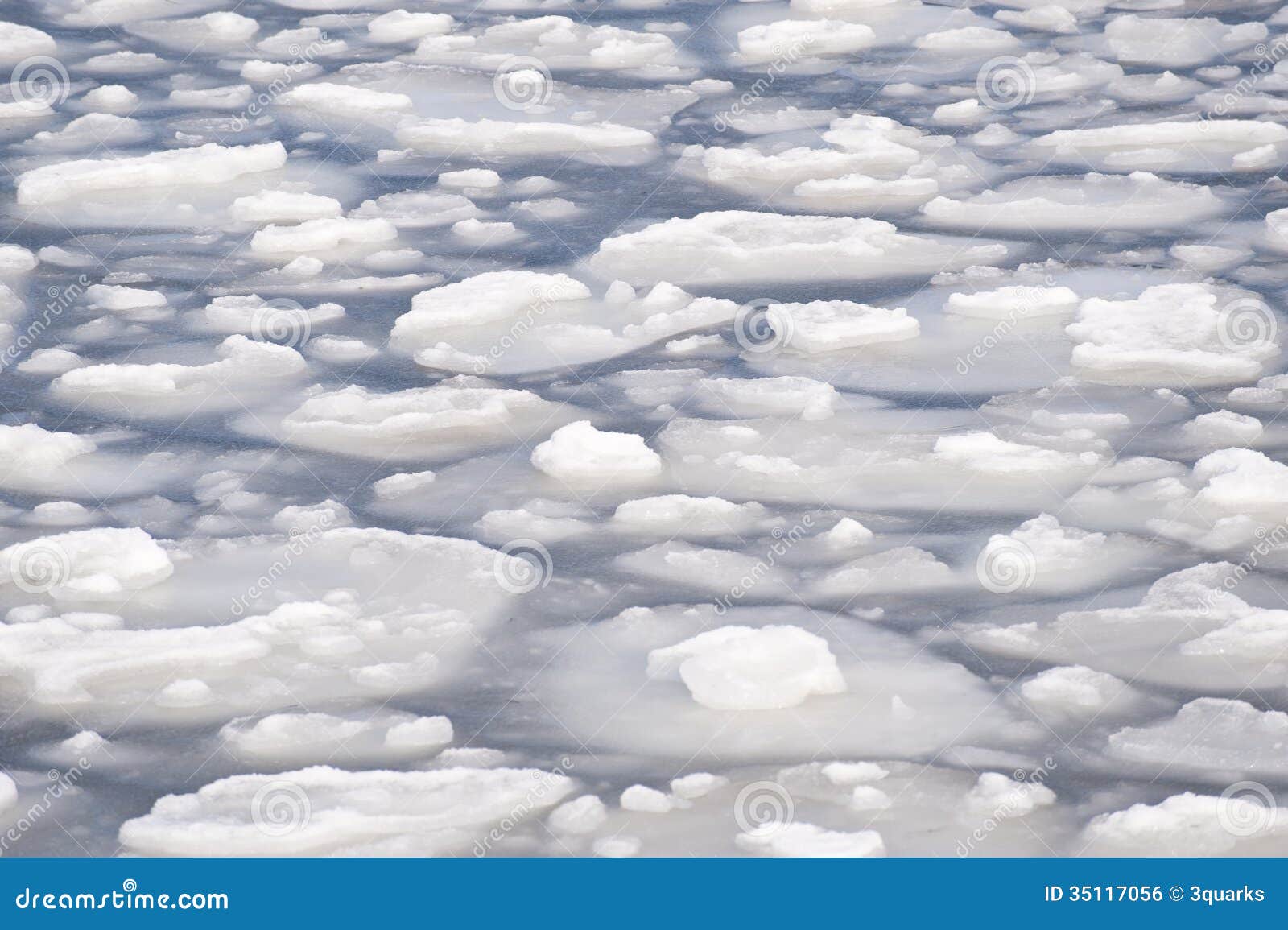 Ice floes stock photo. Image of floes, white, frost, pack - 35117056