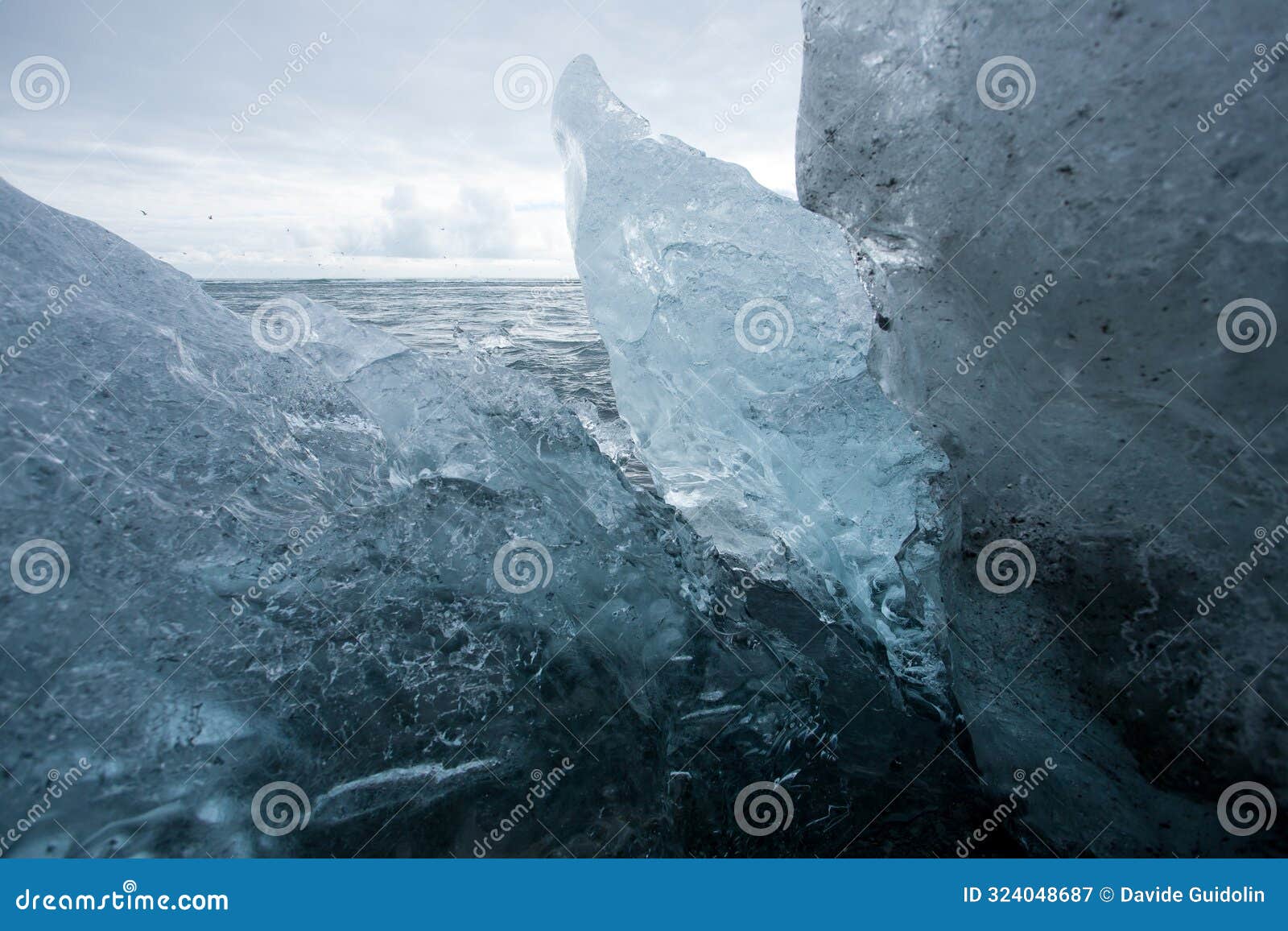 Ice Formations Background. Iced Wallpaper. Ice Close Up Stock Image ...