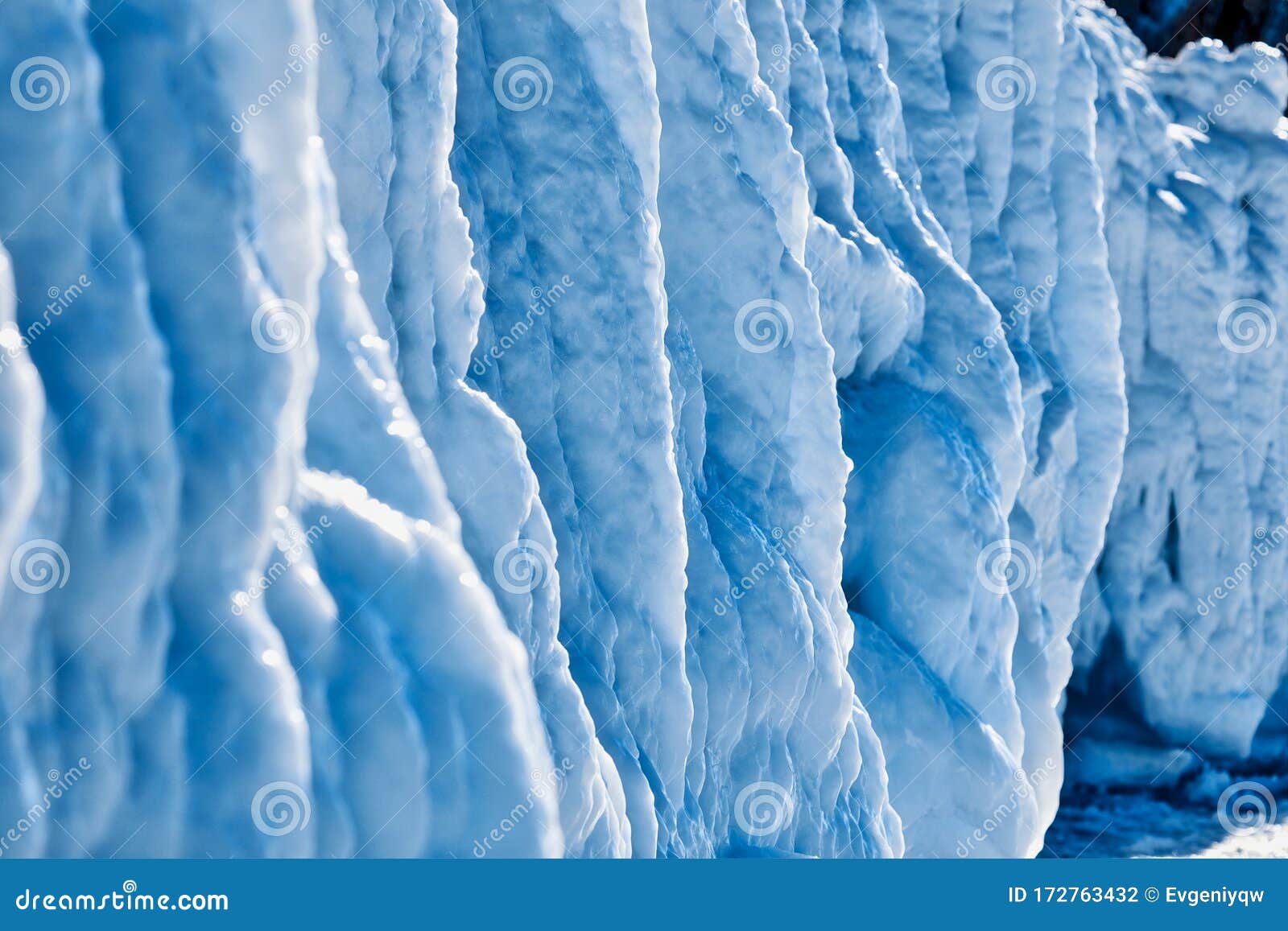 Ice Formations. Forms of Frozen Water Stock Photo - Image of frost ...