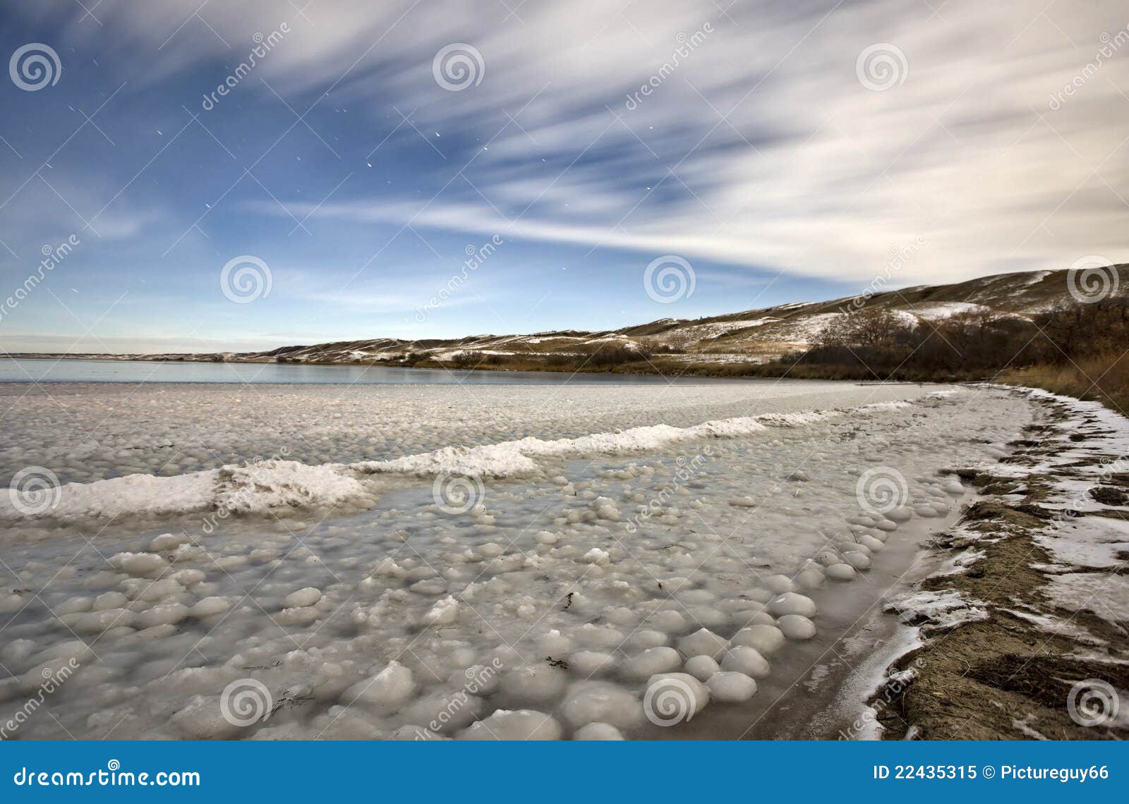 Ice forming on Lake stock image. Image of weather, wintertime - 22435315