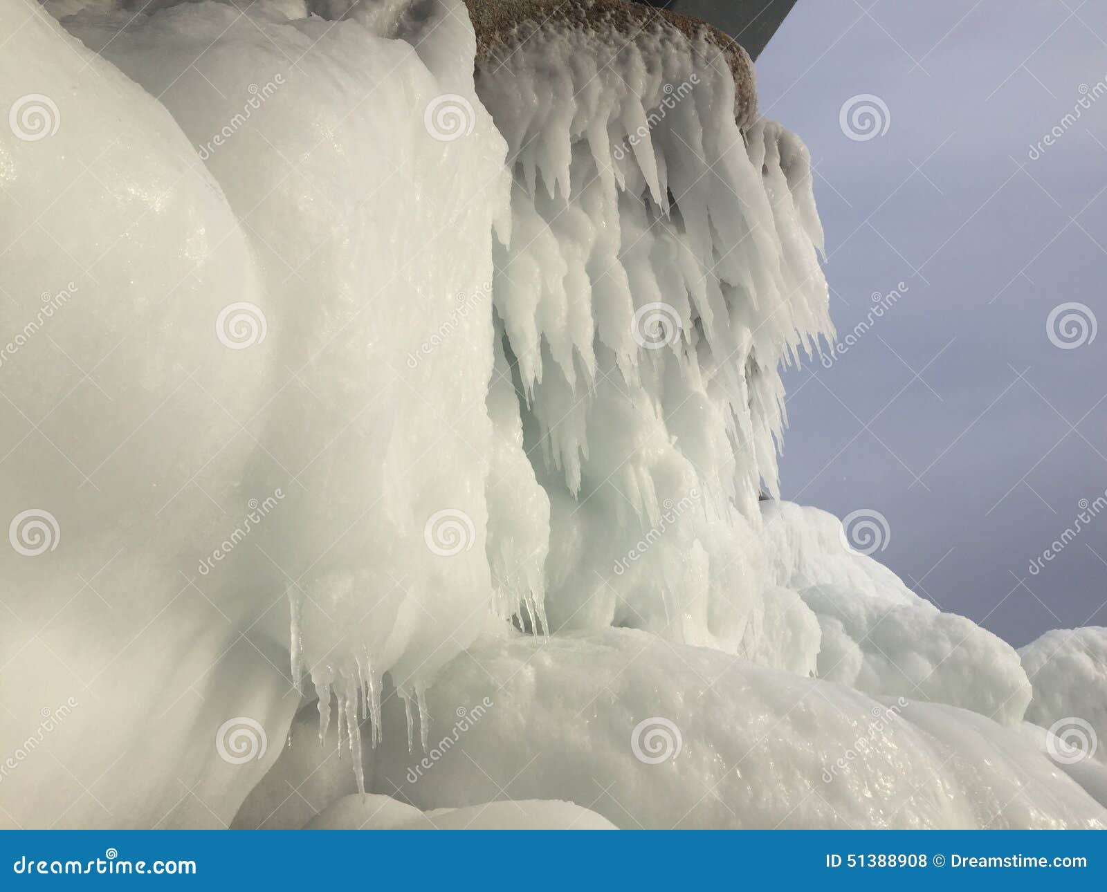 Ice forms stock photo. Image of melting, formation, snow - 51388908