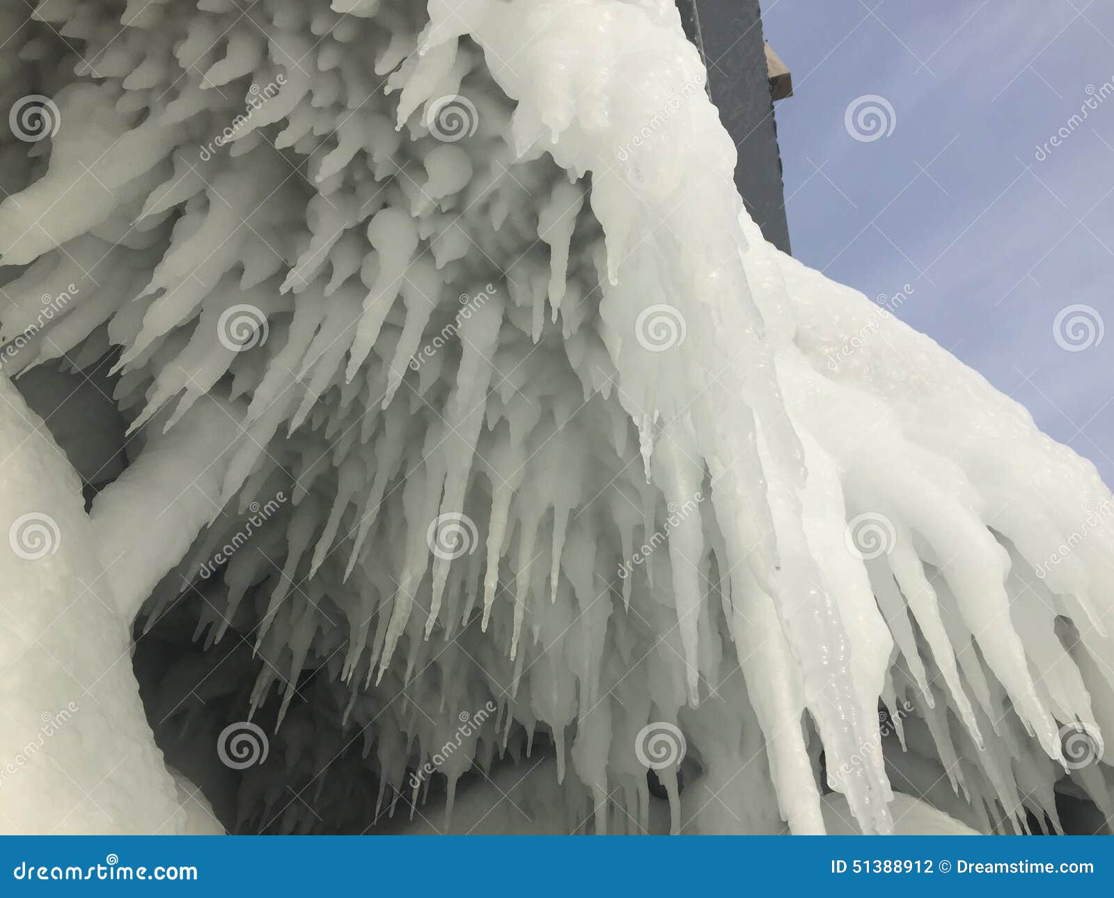 Ice forms stock photo. Image of winter, shore, snow, rocks - 51388912