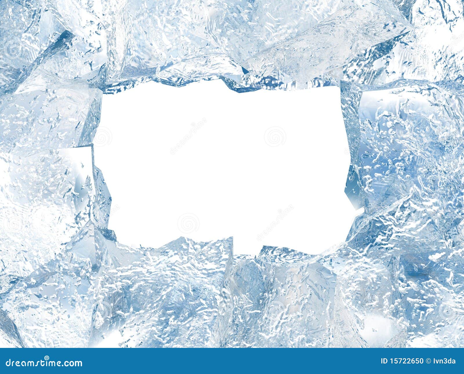 Ice frame stock illustration. Illustration of sparse - 15722650