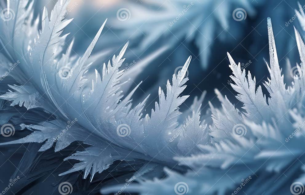 Ice and frost background stock illustration. Illustration of winter ...