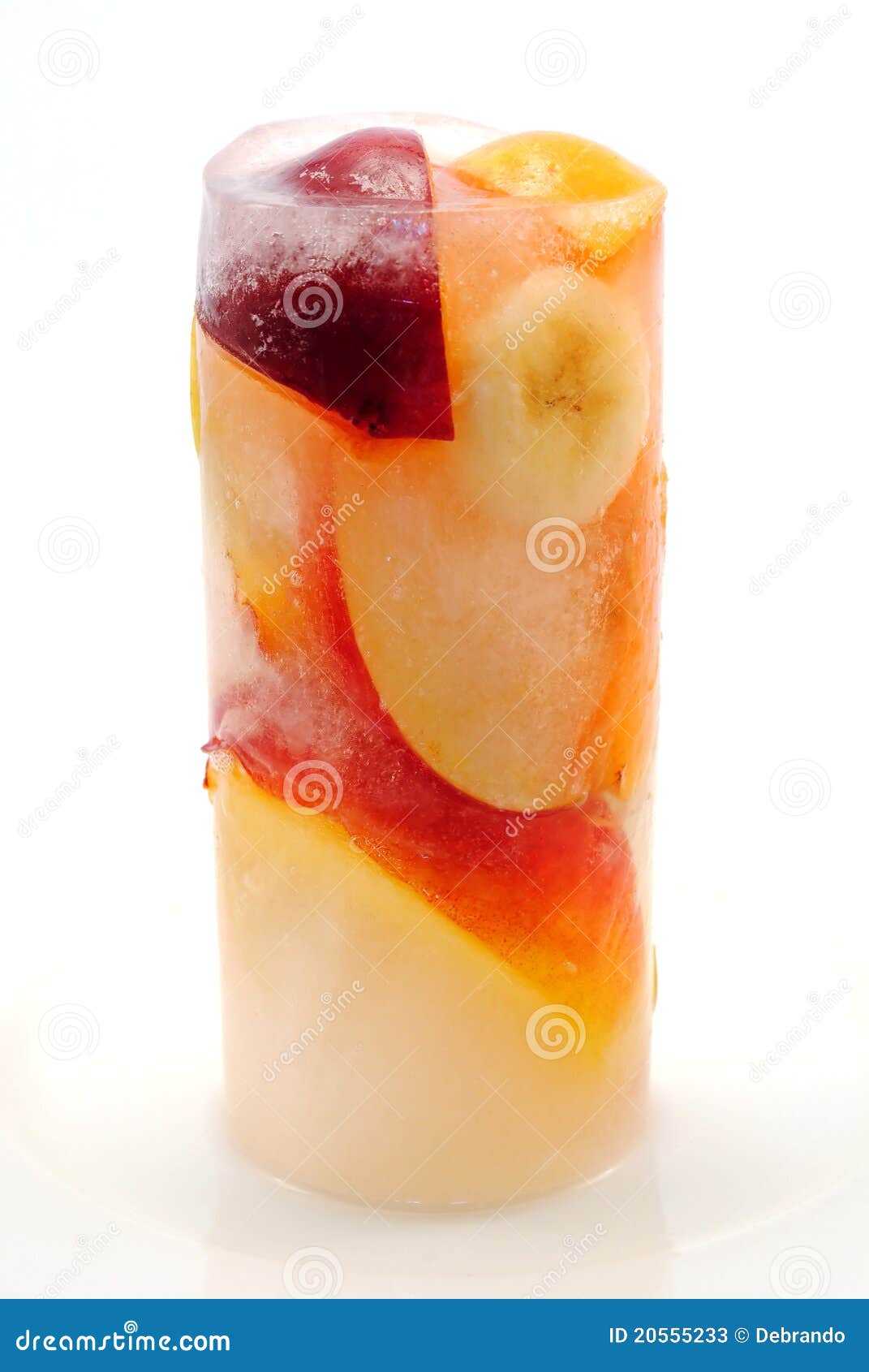 Ice fruits glass stock image. Image of bubbles, cold - 20555233