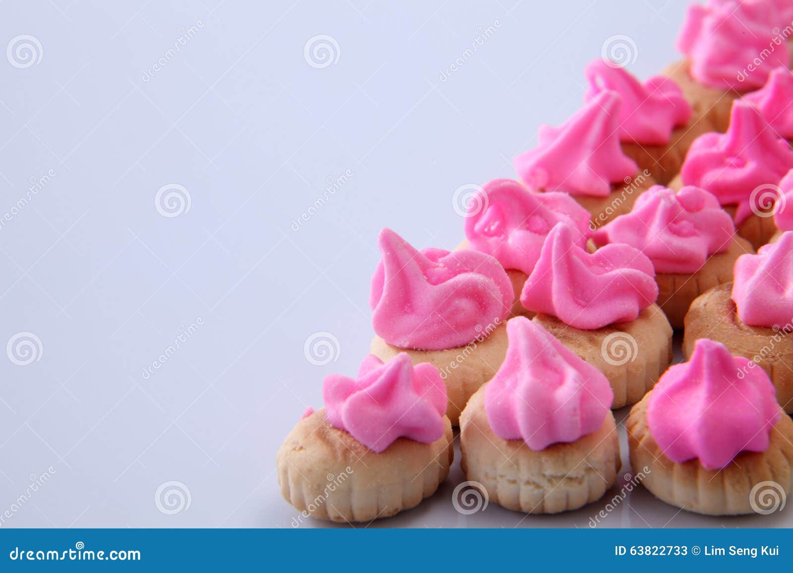 Ice gem biscuits stock image. Image of baked, treat, tasty - 63822733