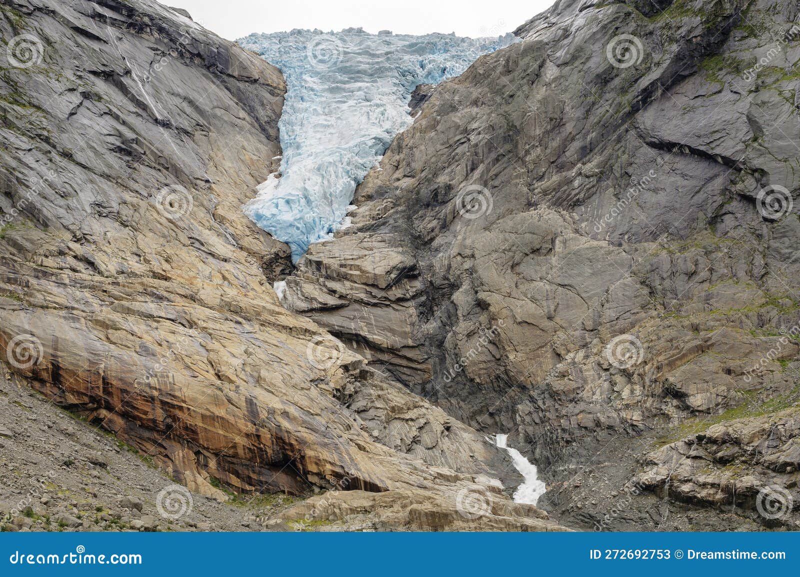 The ice of the glacier stock image. Image of blue, cliff - 272692753
